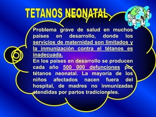 TETANOS El tétanos es una enfermedad grave del sistema nervioso causada ...