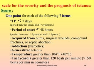 Tetanus | PPT
