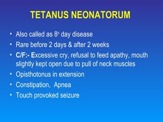 Tetanus | PPT