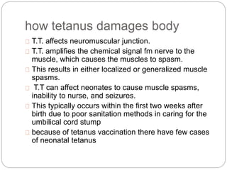 Tetanus | PPT