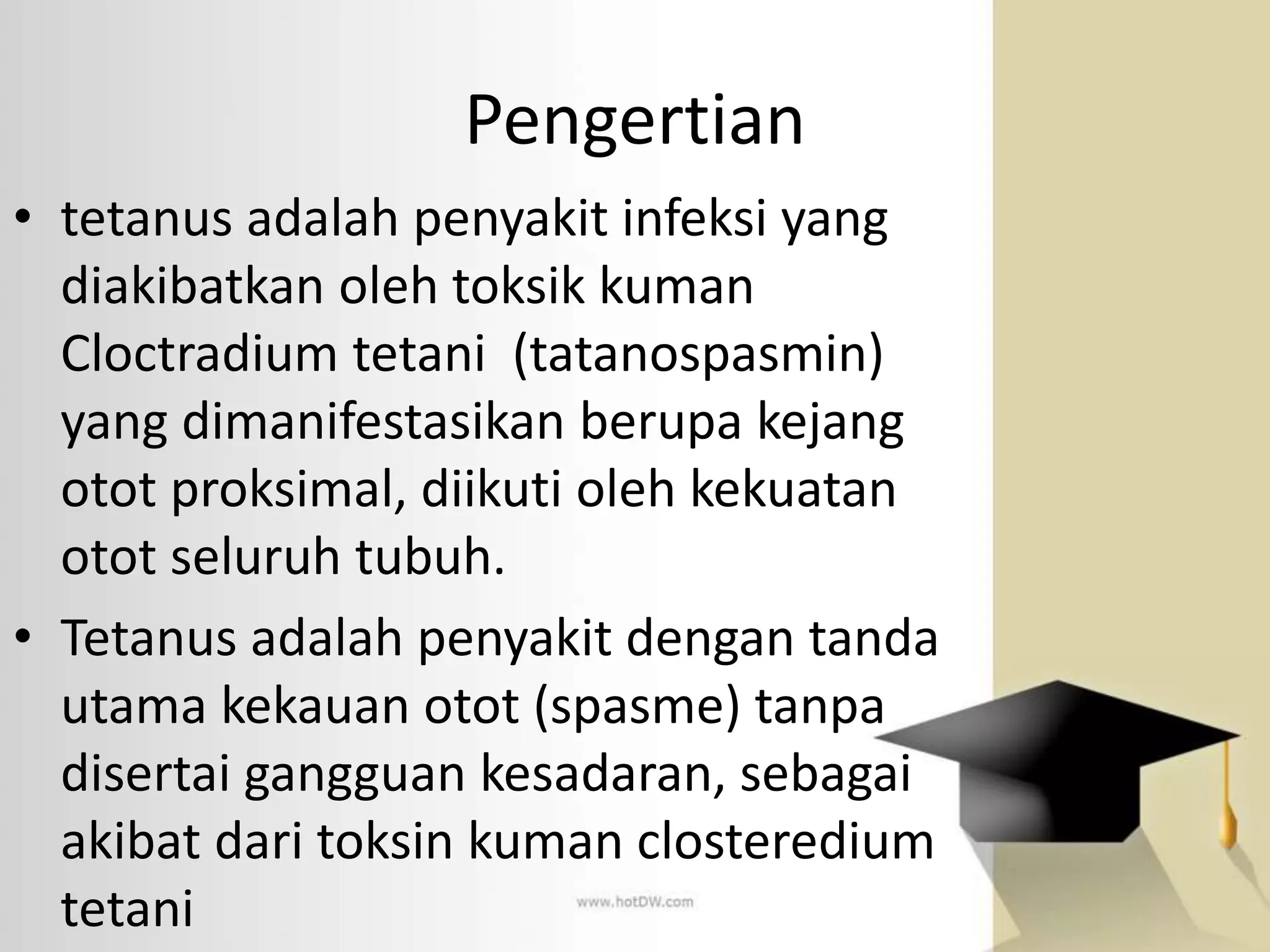 Tetanus | PPTX