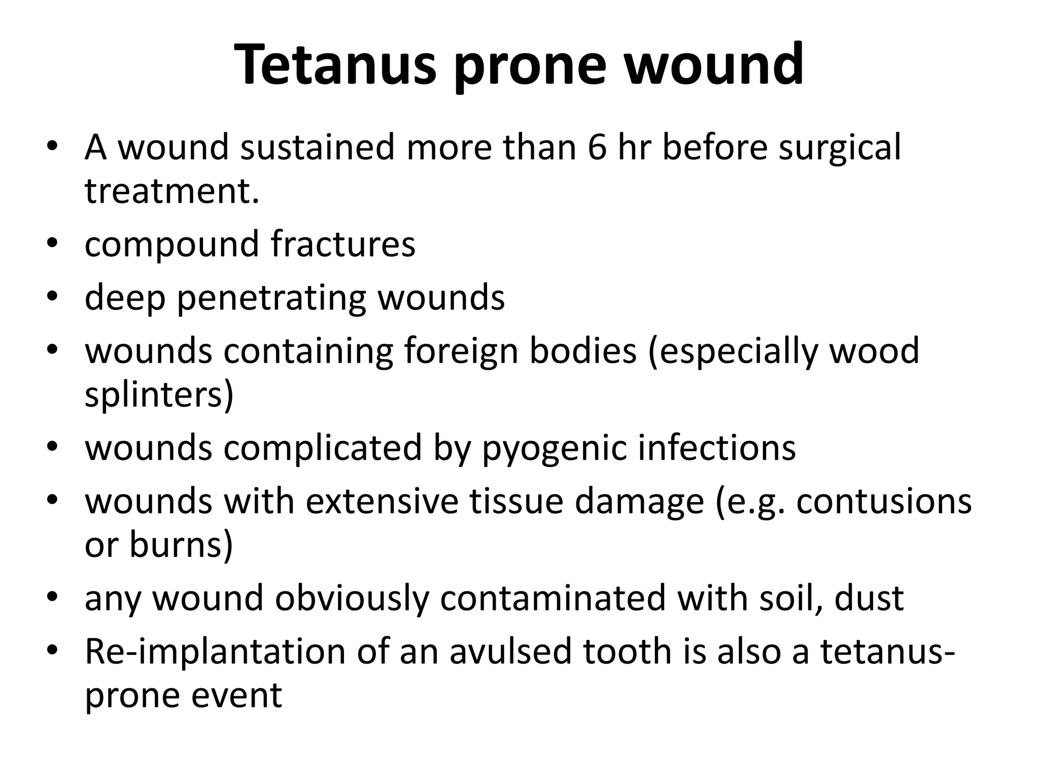 Tetanus | PPTX