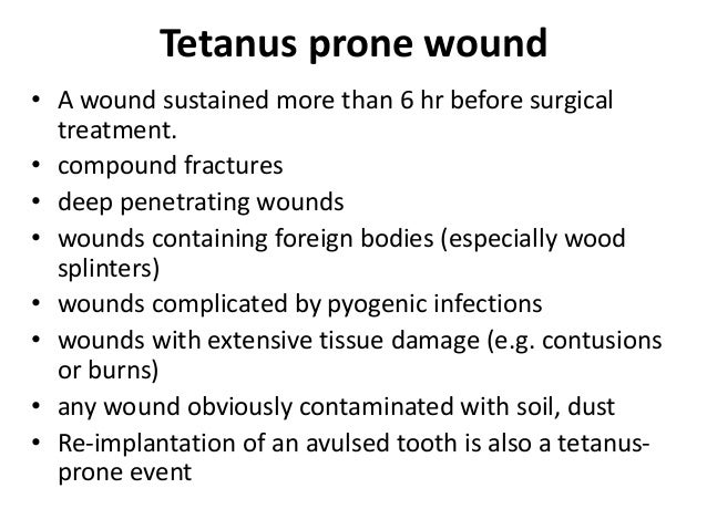 Tetanus