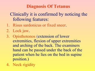 Tetanus | PPT