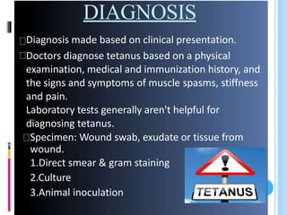 Tetanus | PPTX