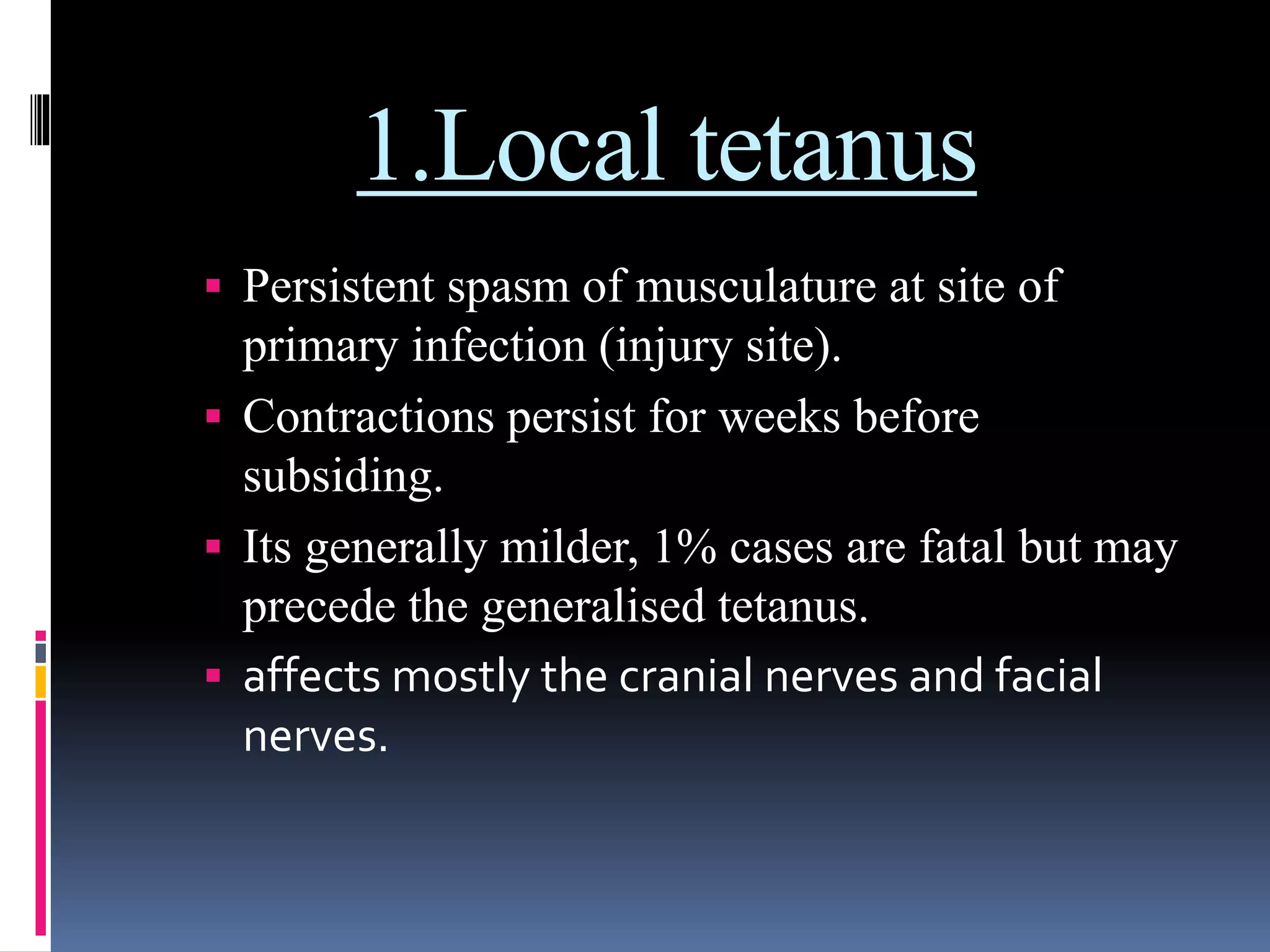 Tetanus | PPTX