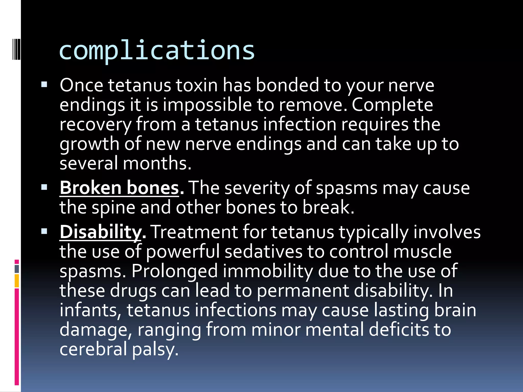 Tetanus | PPTX