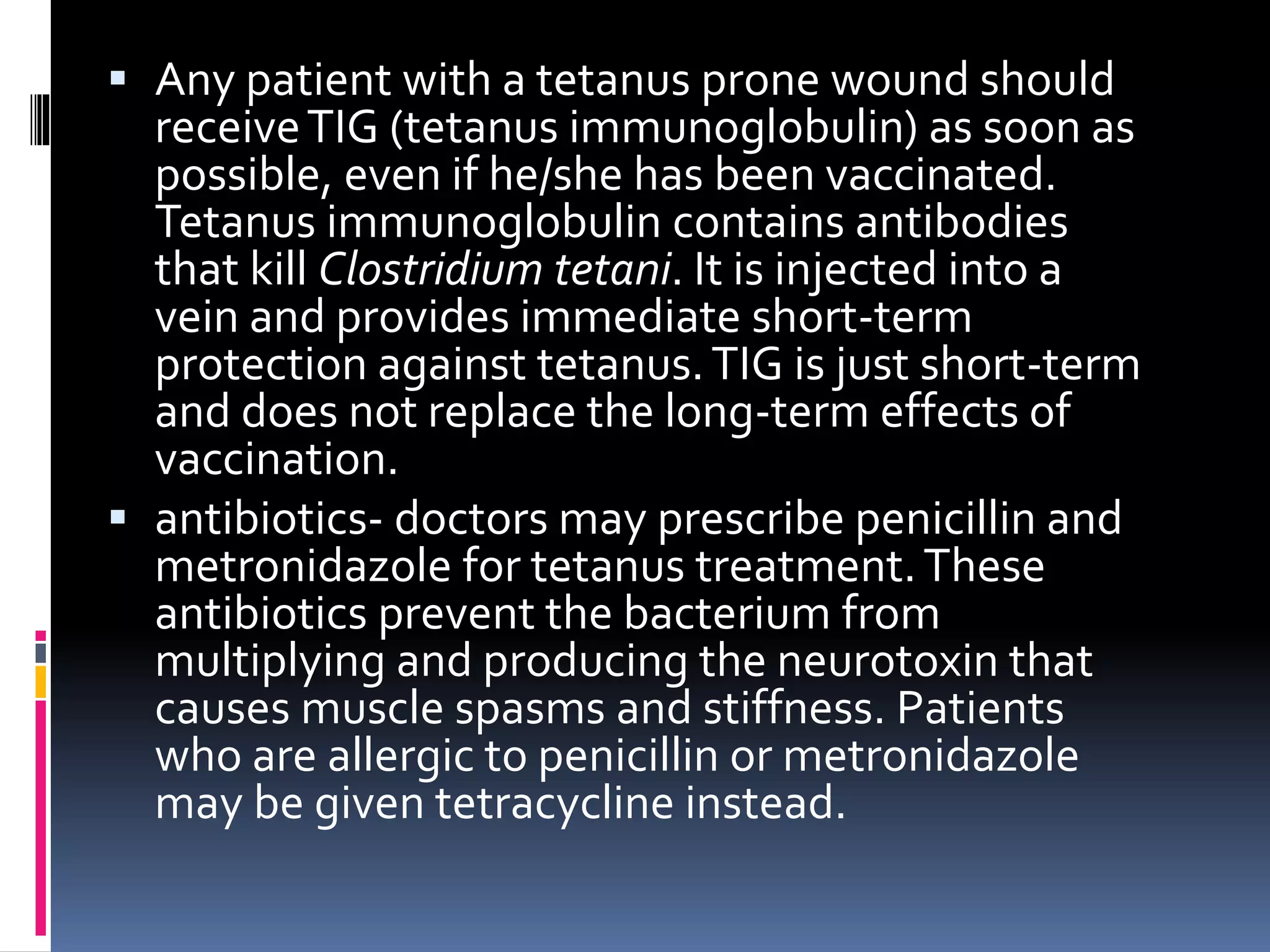 Tetanus | PPTX