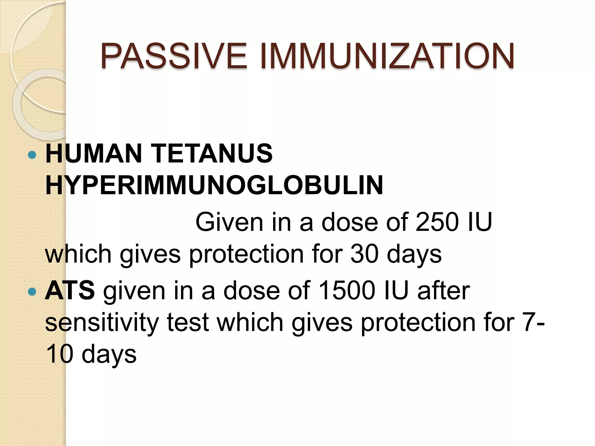 TETANUS | PPTX