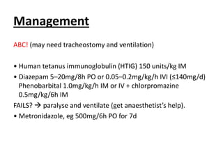 Tetanus | PPTX