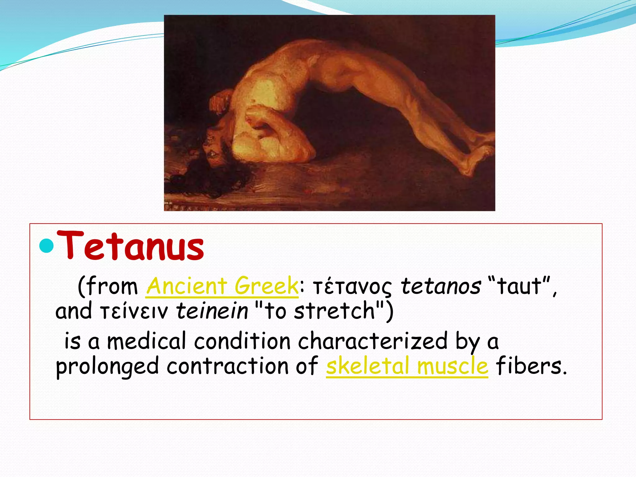 Tetanus | PPTX