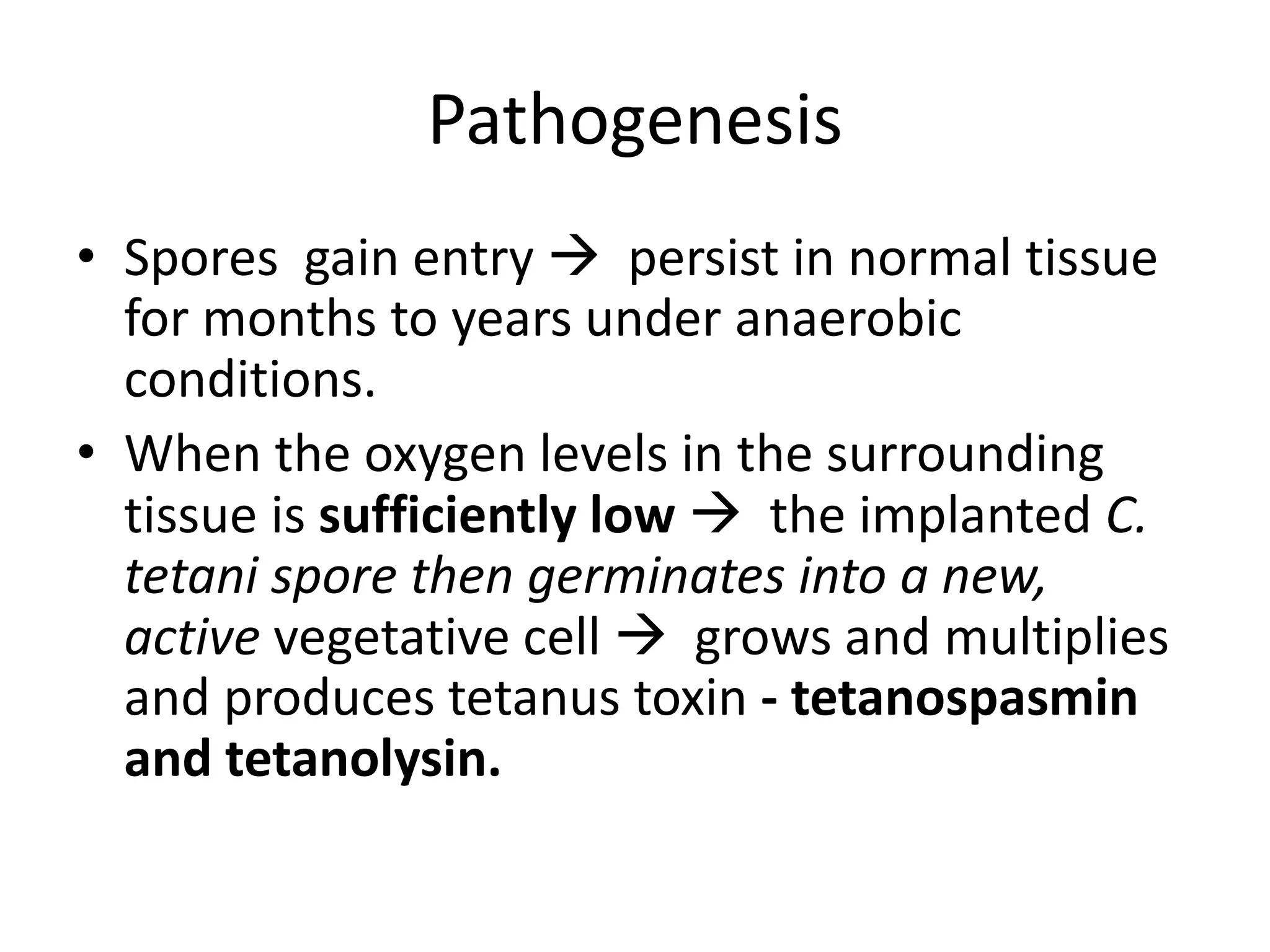 Tetanus: Case Presentation | PPTX