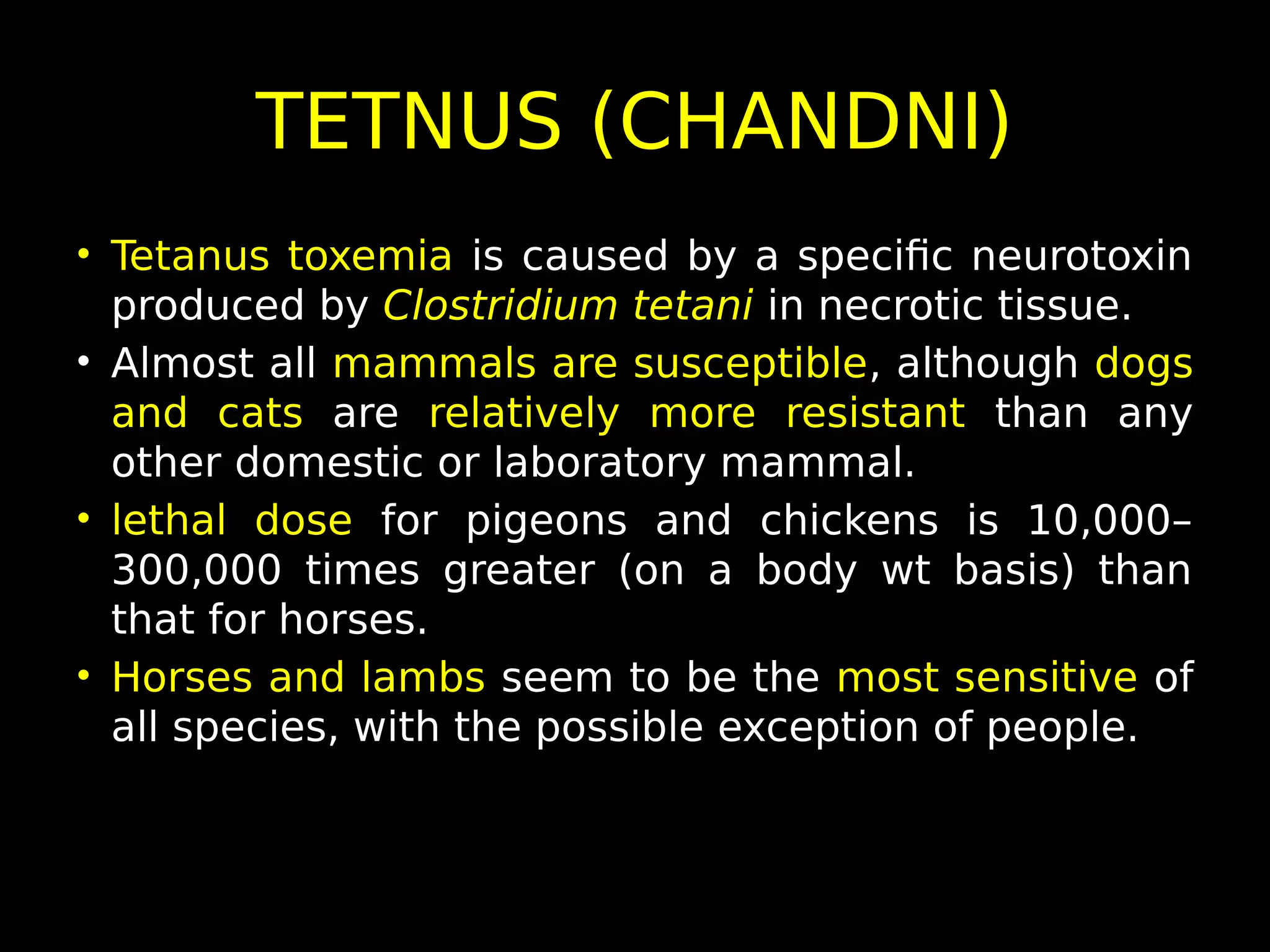 Tetanus | PDF