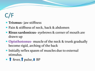Tetanus | PPT