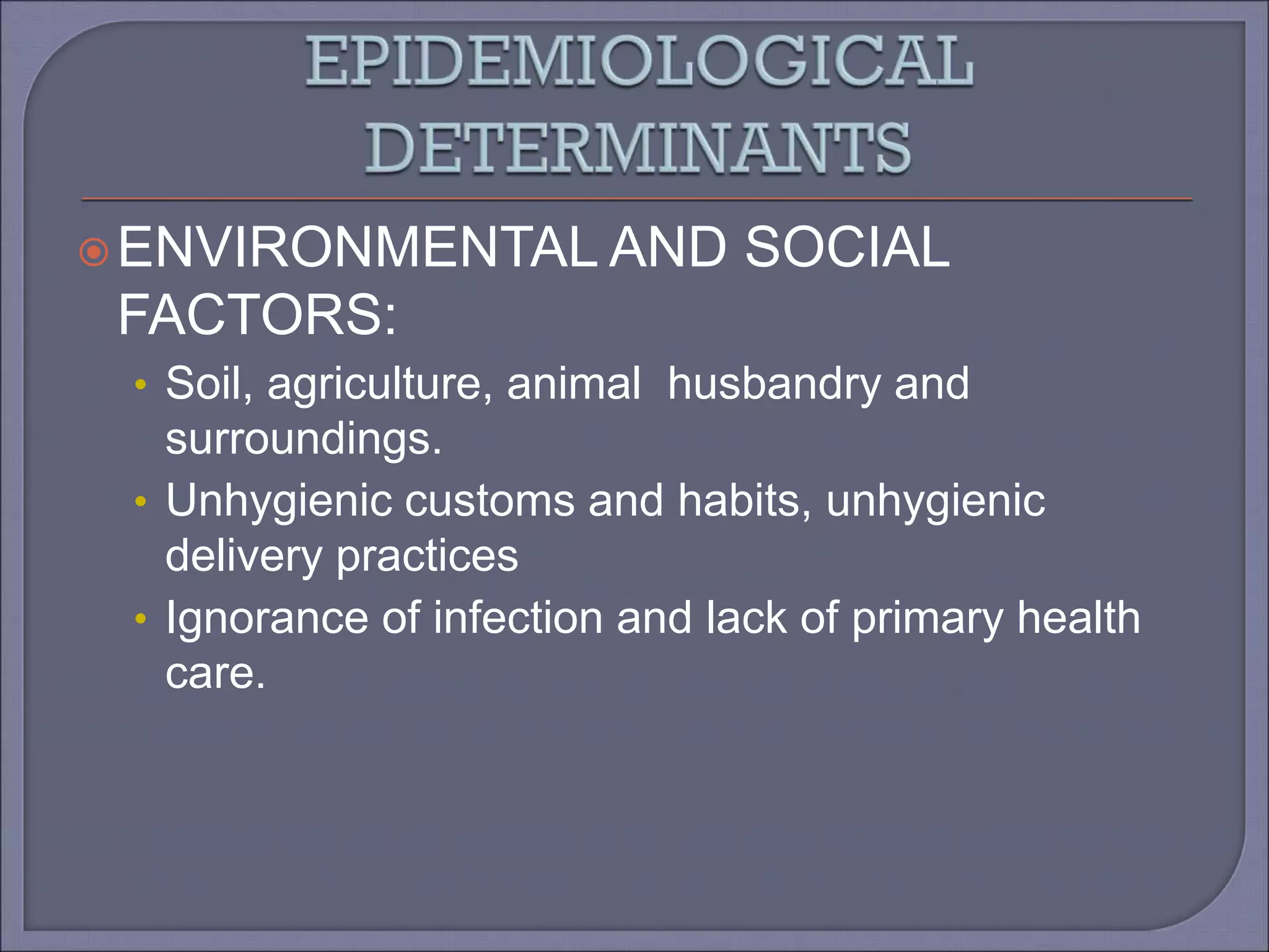 Tetanus | PPT