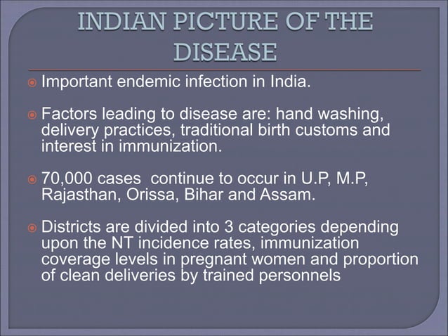 Tetanus | PPT