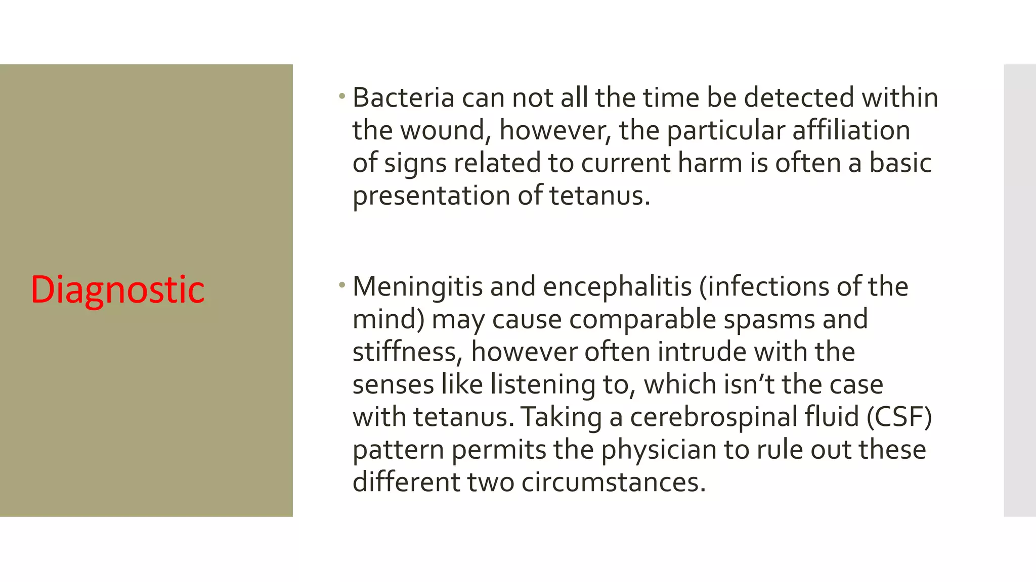 Tetanus |Causes | Signs and symptoms| All aspects - medical discussion ...