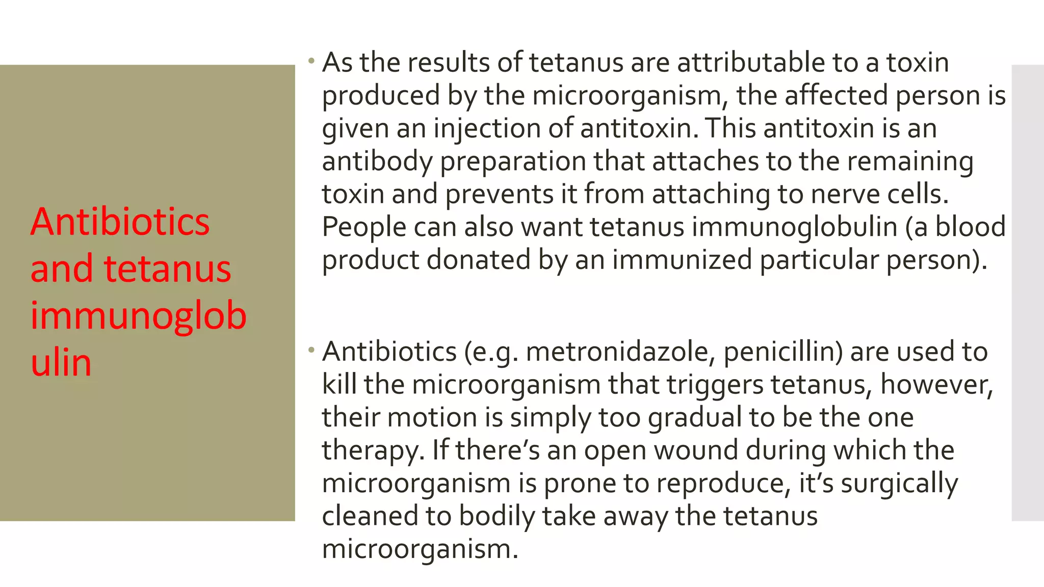 Tetanus |Causes | Signs and symptoms| All aspects - medical discussion ...