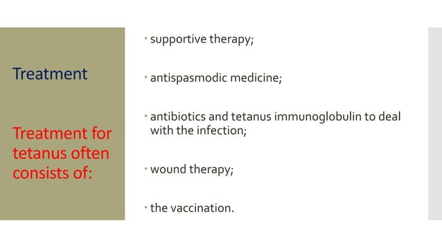 Tetanus |Causes | Signs and symptoms| All aspects - medical discussion ...