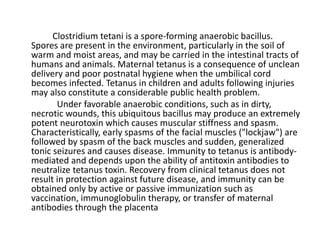 Tetanus | PPTX