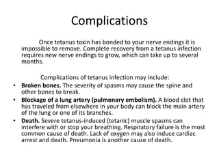 Tetanus | PPTX