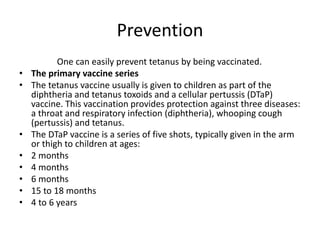 Tetanus | PPTX