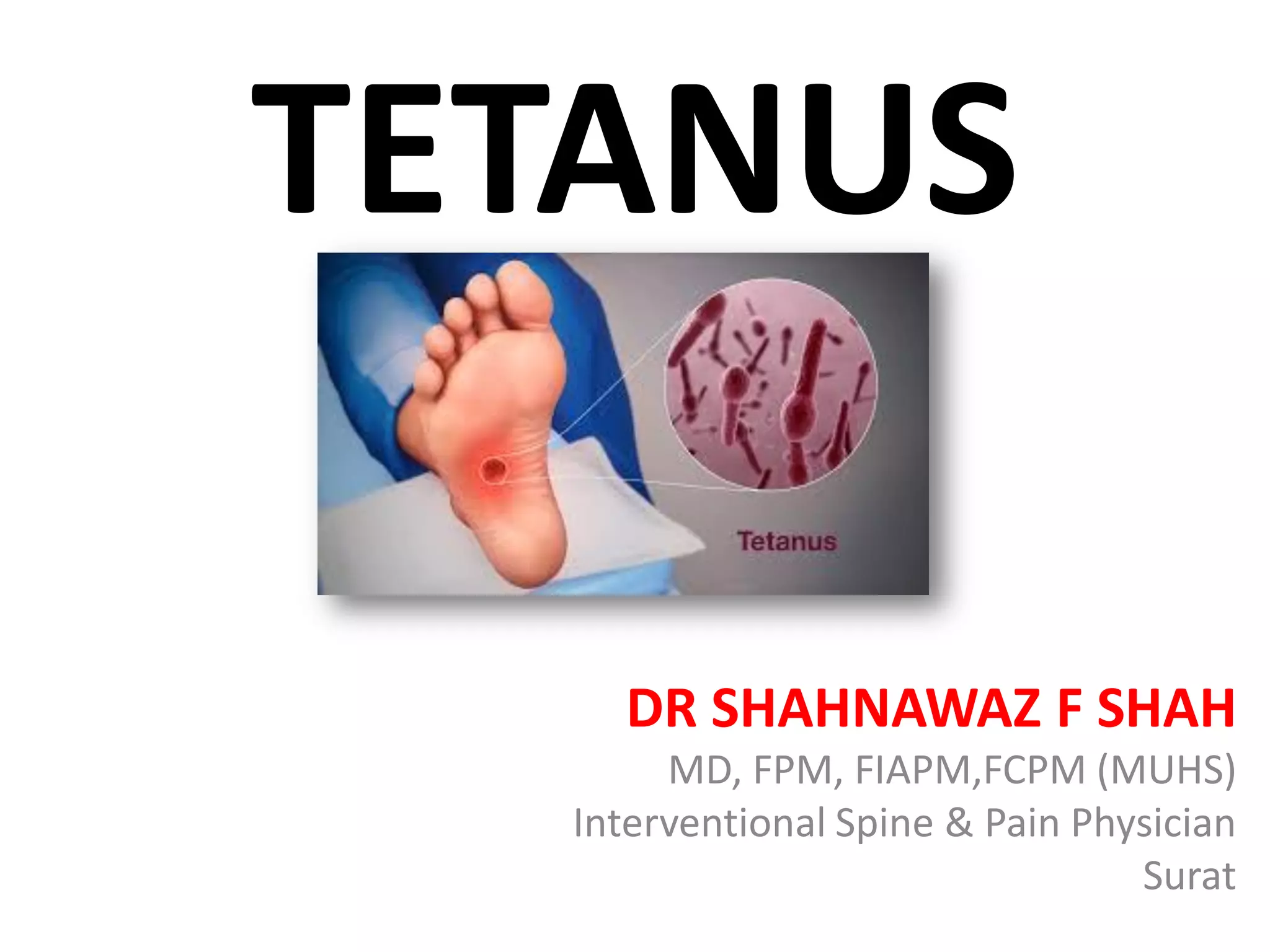 Tetanus | PDF | Brain and Nervous System Disorders | Diseases and ...