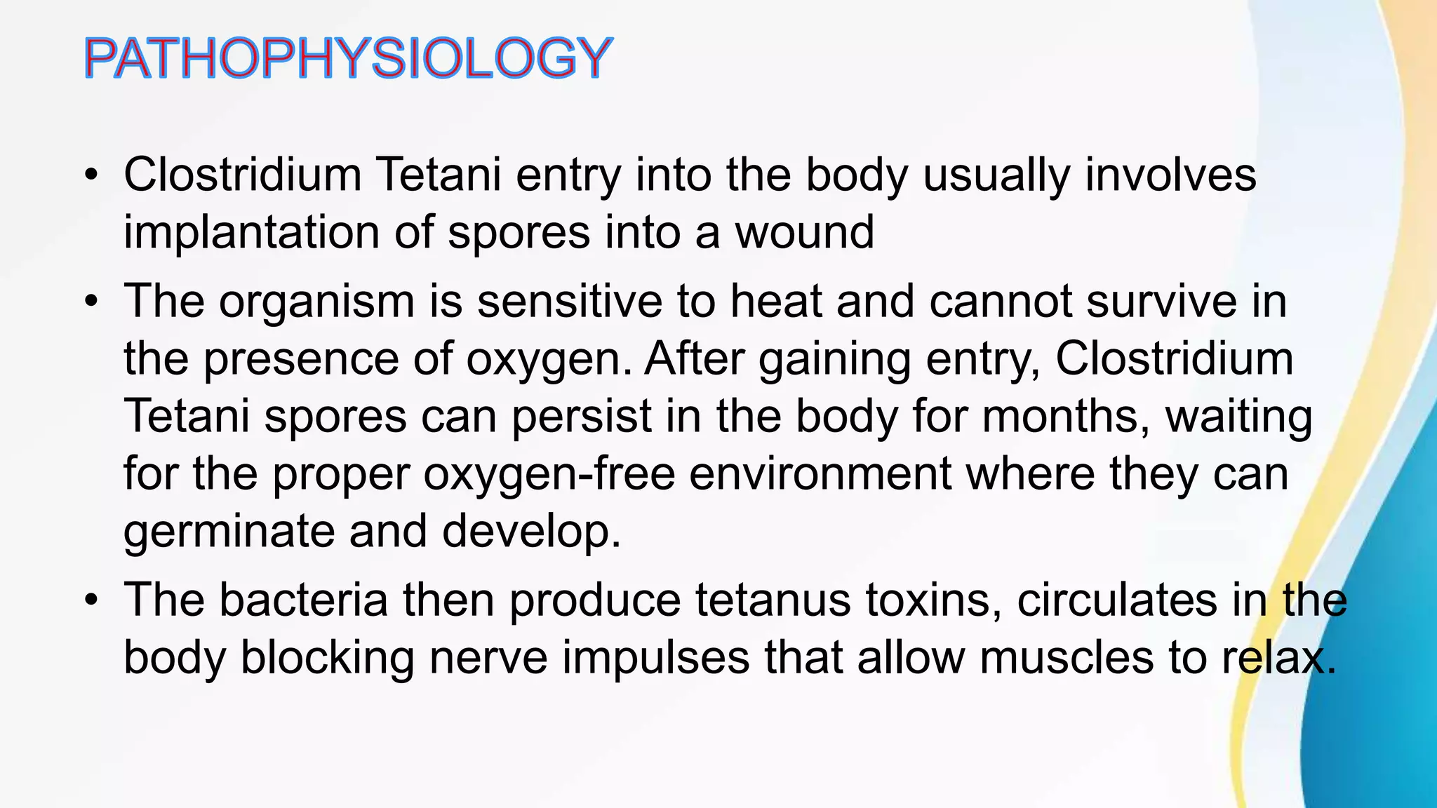 Tetanus | PPTX