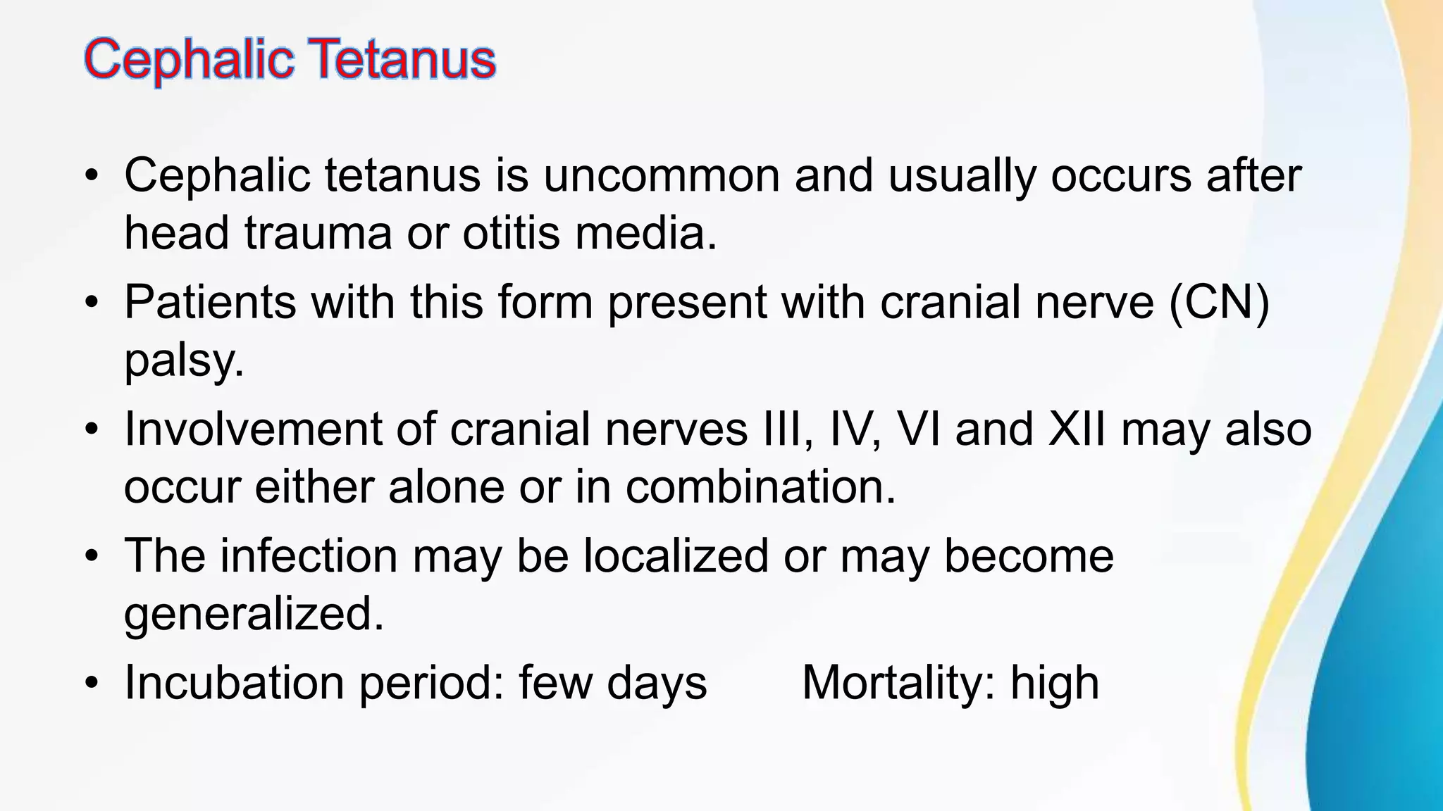 Tetanus | PPTX