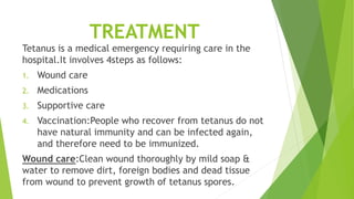 TETANUS | PPT
