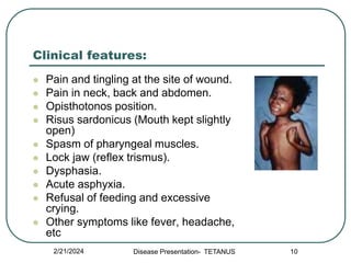 tetanus, an acute bacteria disesase.pptx