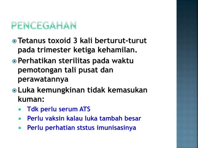 tetanus definisi dan penatalaksanaannya.ppt
