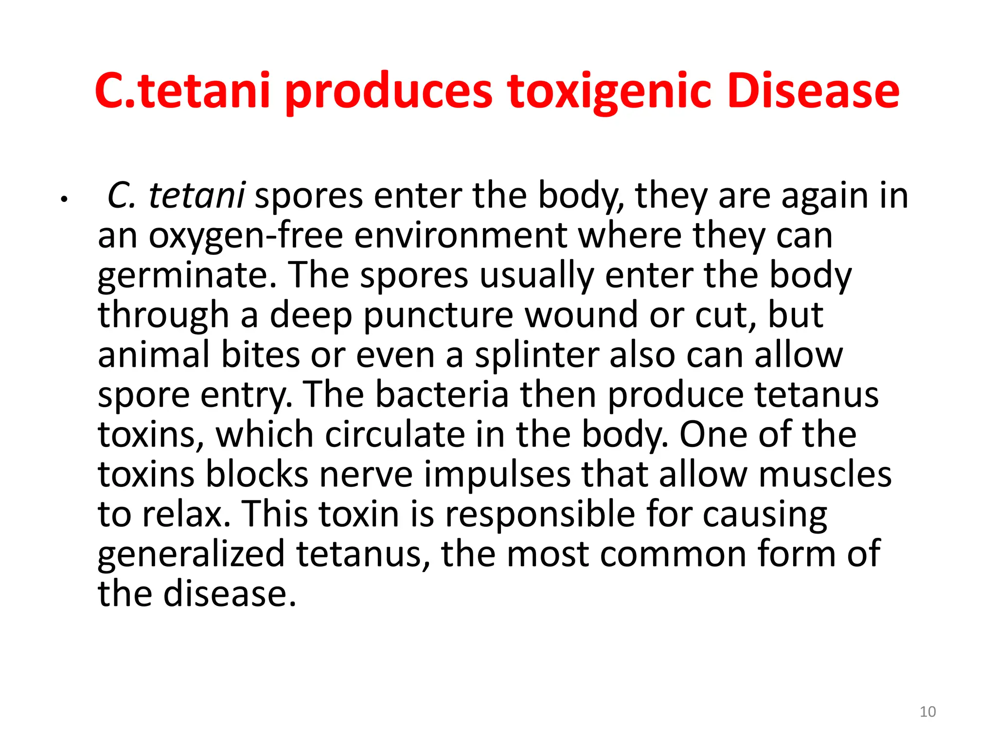 tetanus.pptx, introduction, pathophysiology | PPTX
