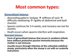 tetanus.pptx, introduction, pathophysiology | PPTX | Infectious ...