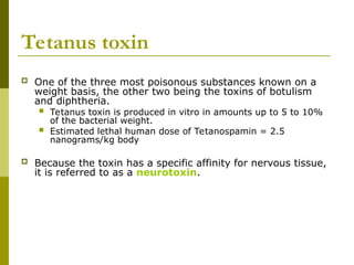Tetanus ,prophylaxis amd it's management | PPT