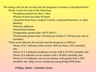 kind of (clostridium tetani )Tetanus.ppt