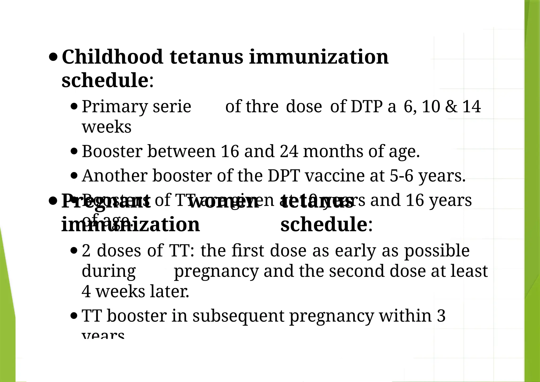 Tetanus : general overview of the tetanus .pptx