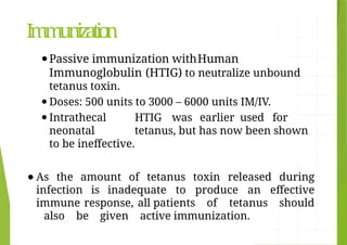 Tetanus : general overview of the tetanus .pptx