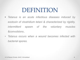 Tetanus | PPT