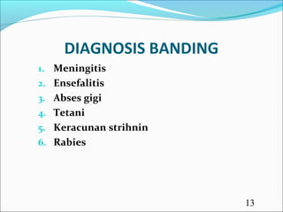 Tetanus anak | PPT