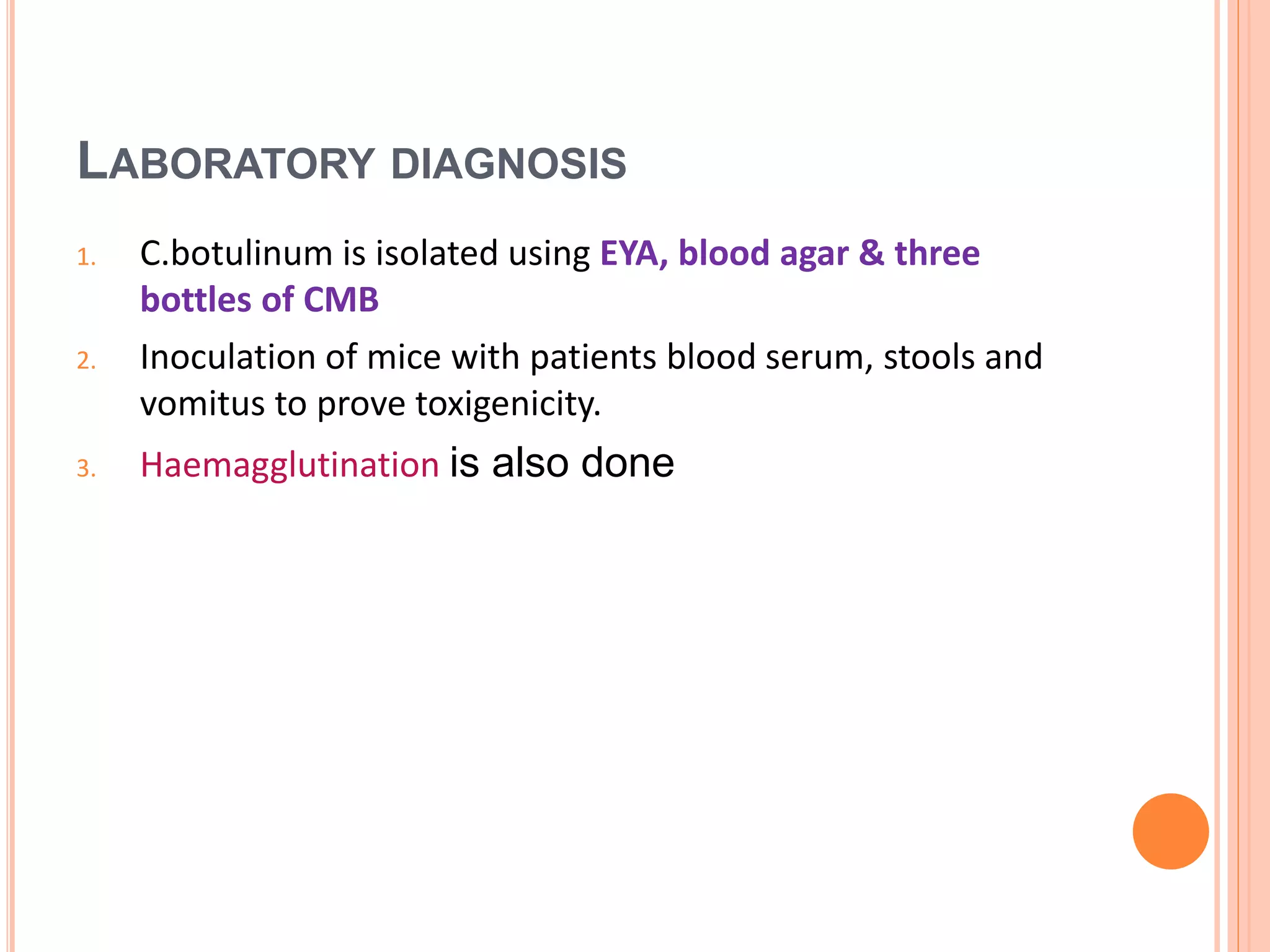 Tetanus and botulism PG | PPTX