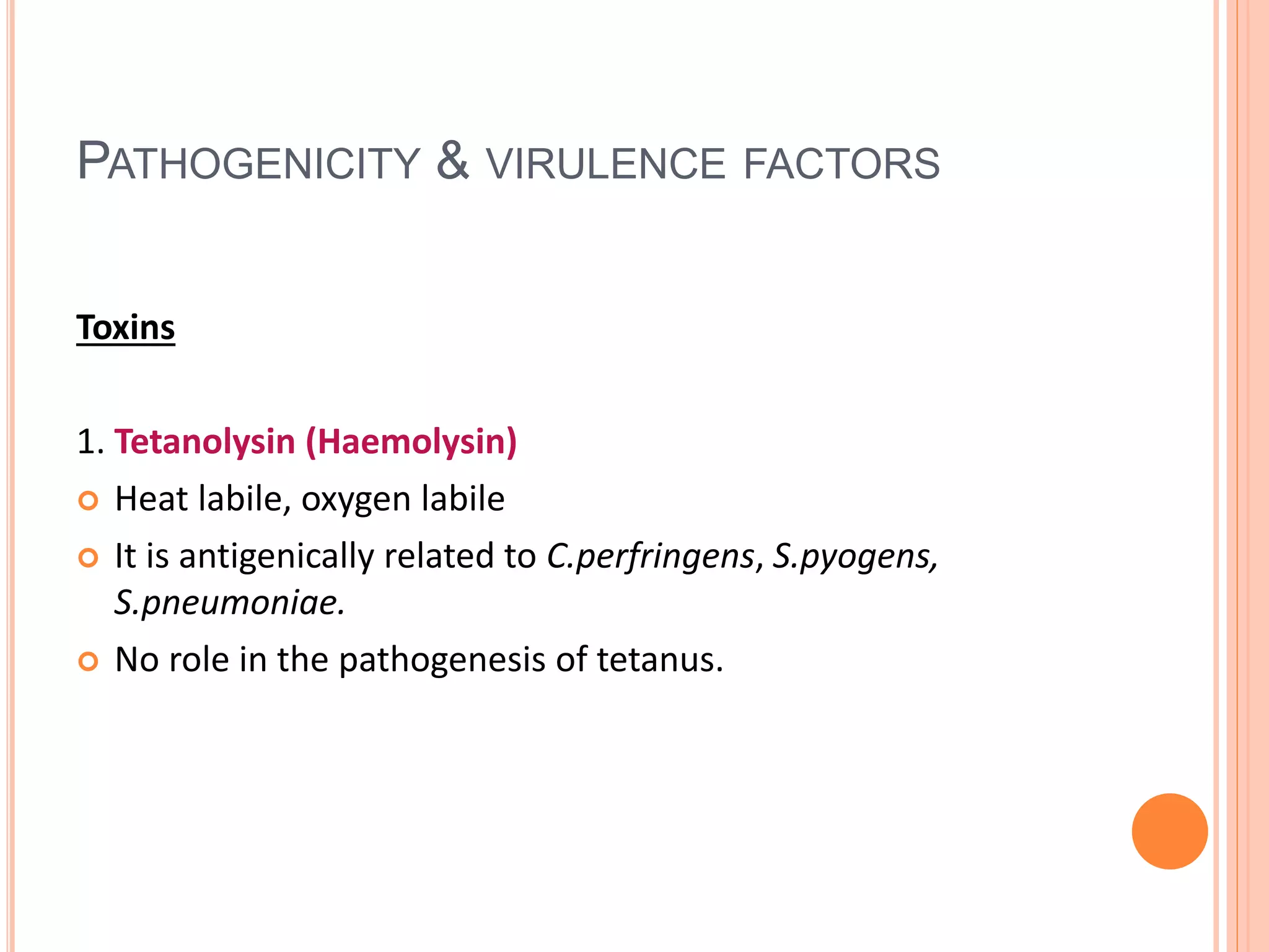 Tetanus and botulism PG | PPTX