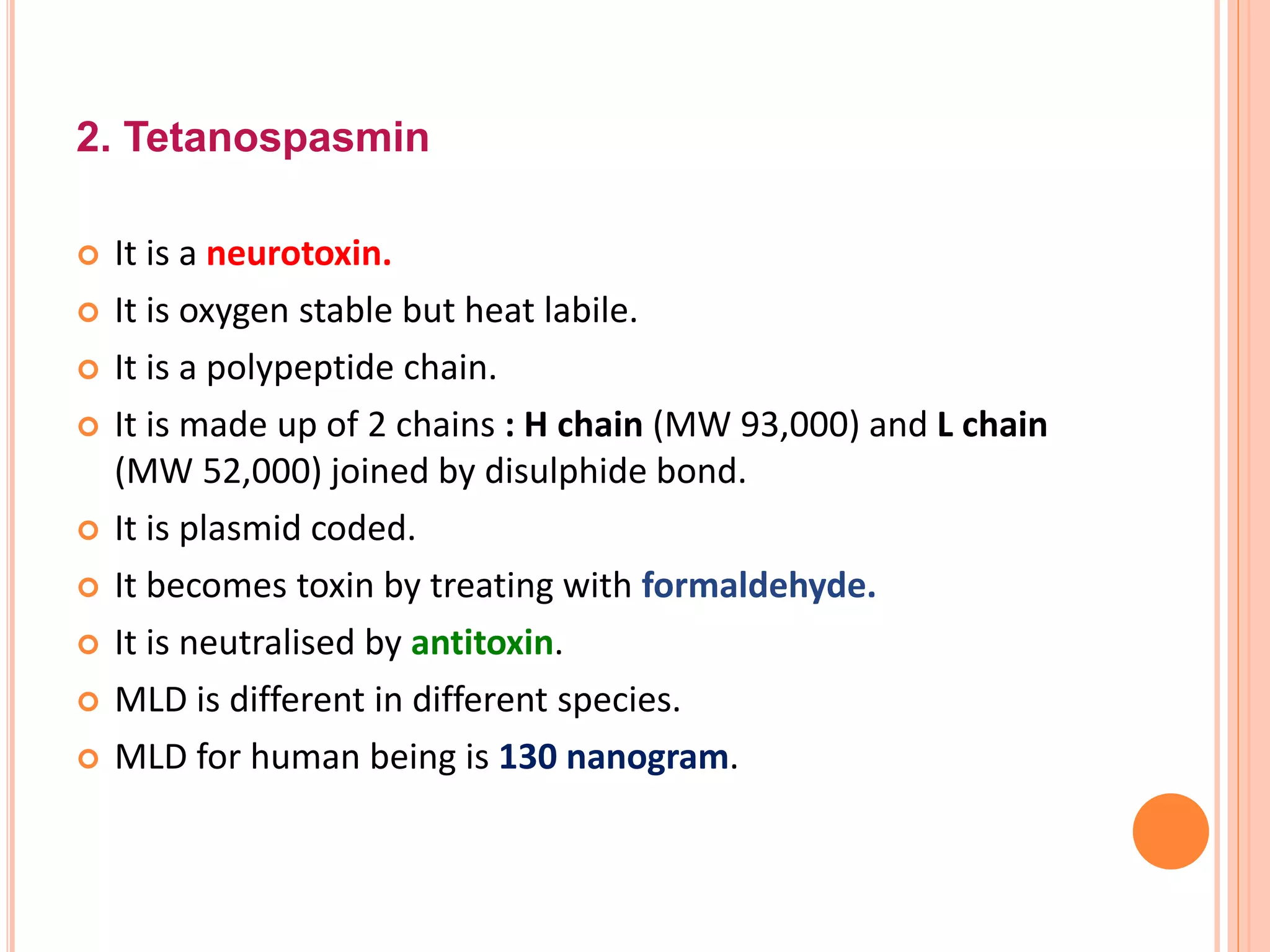 Tetanus and botulism PG | PPTX