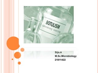 Tetanus and botulism PG | PPTX