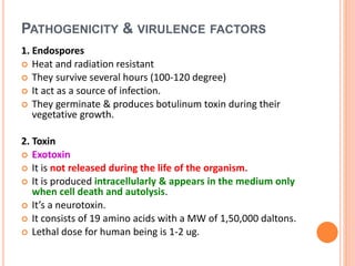 Tetanus and botulism PG | PPTX