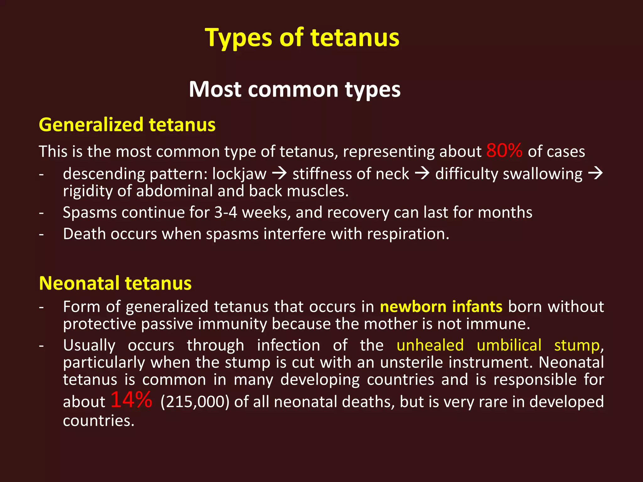 Tetanus -Basics | PPTX