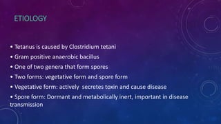 Tetanus community medicine.pptx