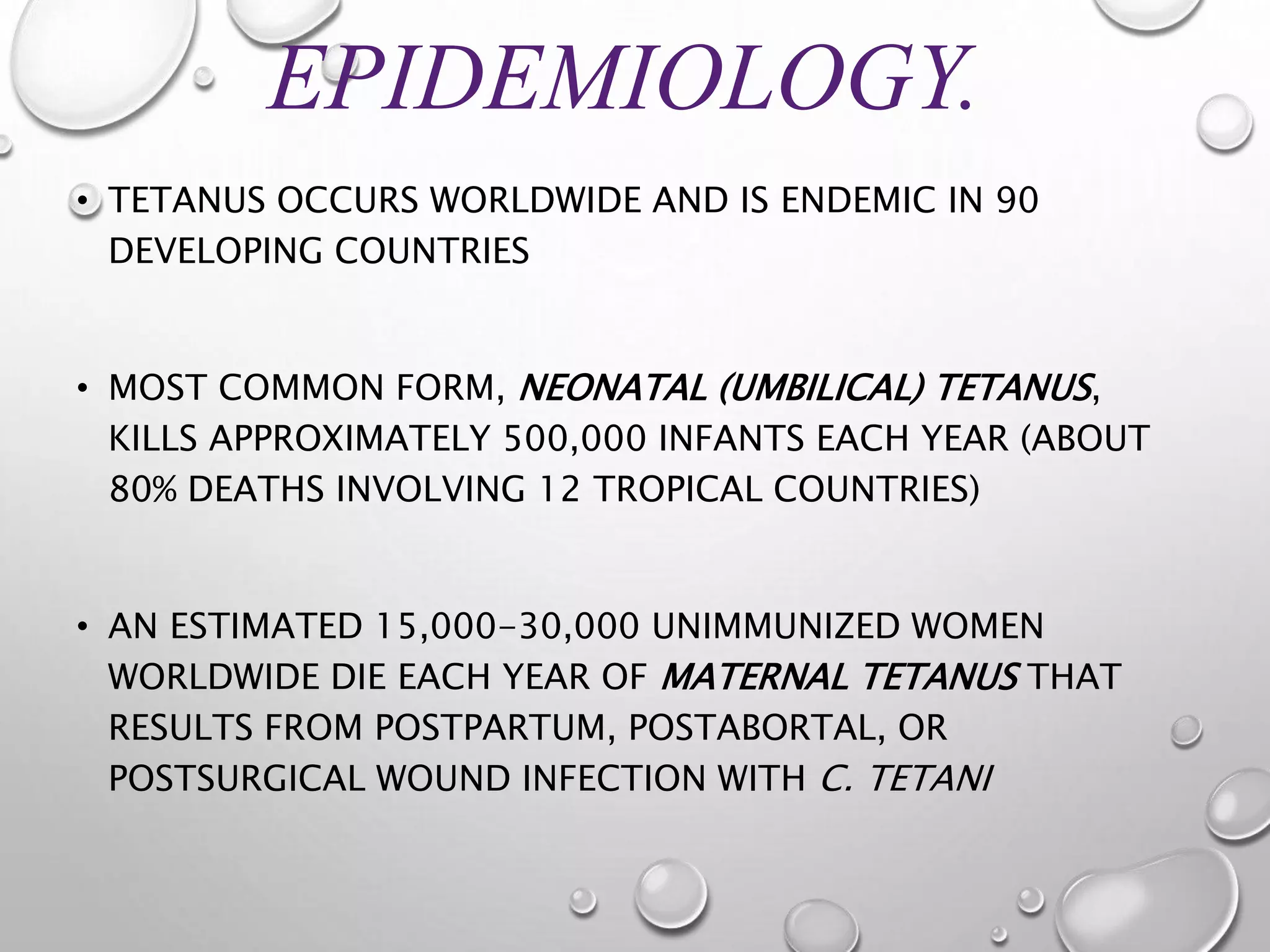 Tetanus dr yusuf imran | PPTX