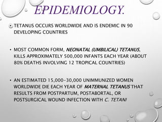 Tetanus dr yusuf imran | PPT