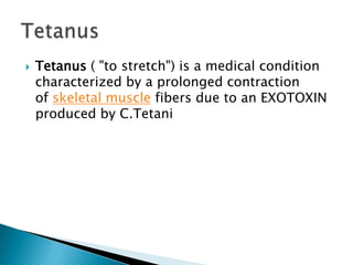 Tetanus | PPTX